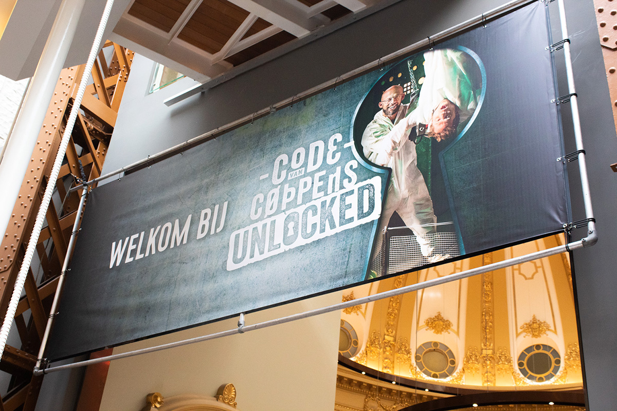 Escape room Code van Coppens Unlocked in Antwerpen is nu al bijna ...